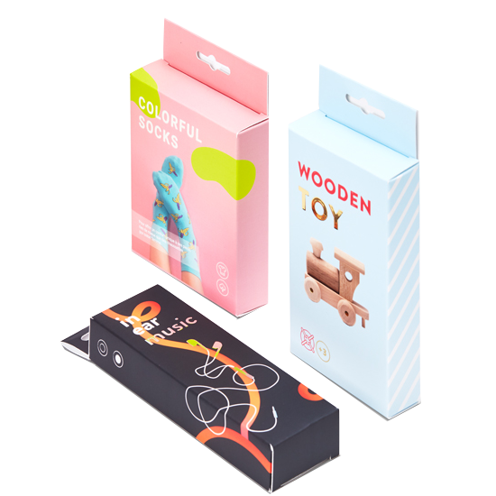 Custom Hang Tab Boxes | FlickPack