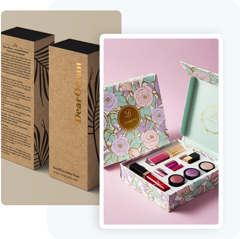 Luxury Custom Cosmetic Boxes Wholesale | Flick Pack